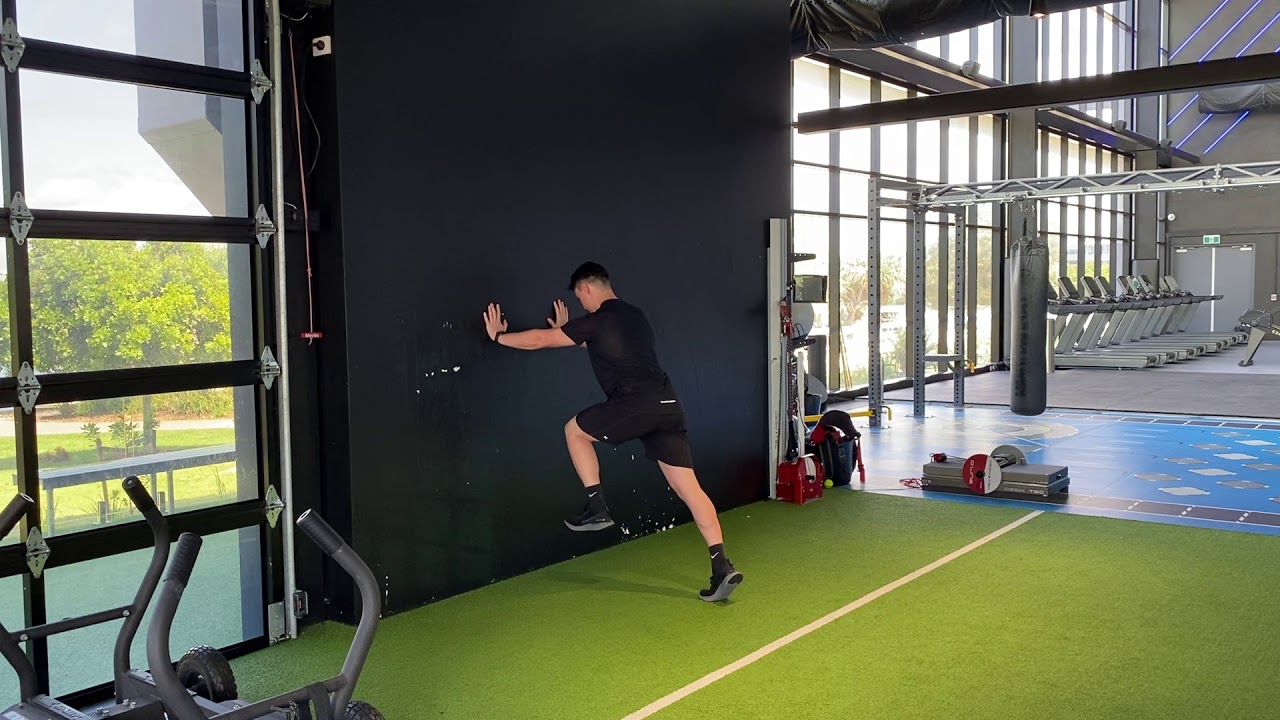Acceleration Drills- Wall Iso Hold