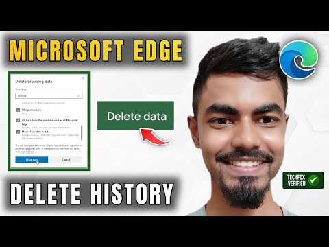 How to DELETE Browsing History & Data in Microsoft Edge (Step by Step)