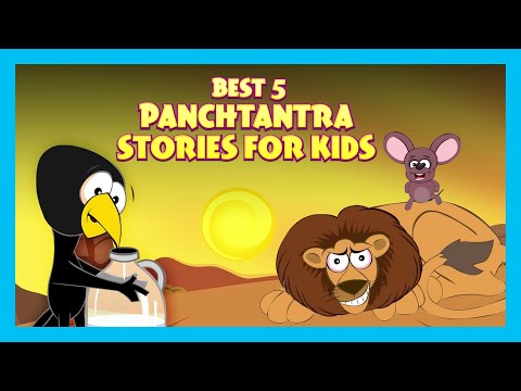 Best 5 Panchtantra Stories For Kids| English Animated Stories For Kids |Traditional Story | T-Series