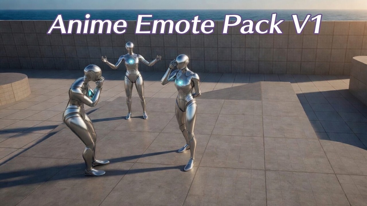 Anime Emote Pack V1