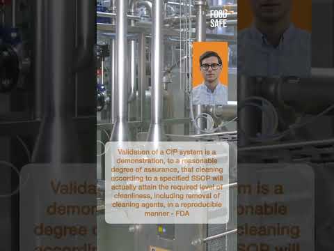Clean in Place CIP Validation