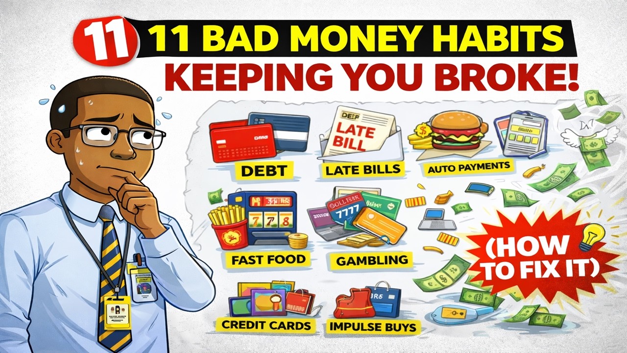 These 11 Bad Money Habits That Are Keeping YOU Broke (How you CAN Get Ride off it)