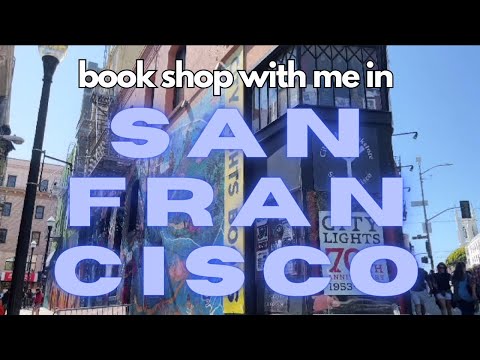Come book shopping with me in SAN FRANCISCO! 🌉📚 City Lights Books & Book Passage