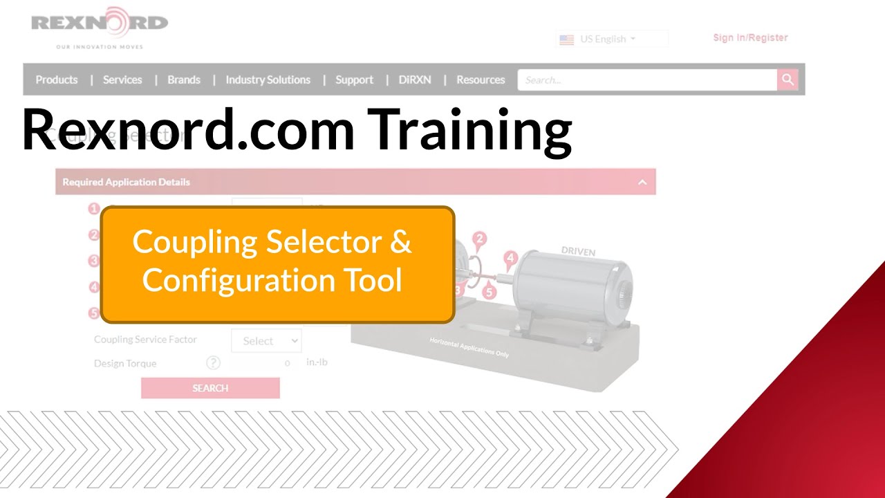 REXNORD.COM - Coupling Selector & Configuration Tool