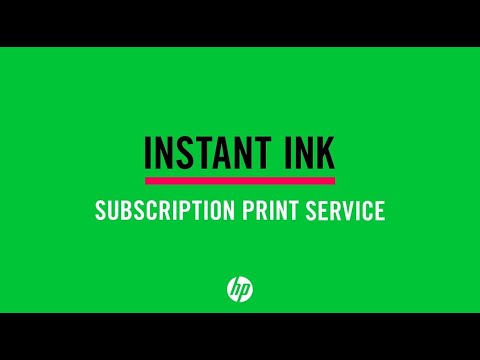 What is HP Instant Ink?