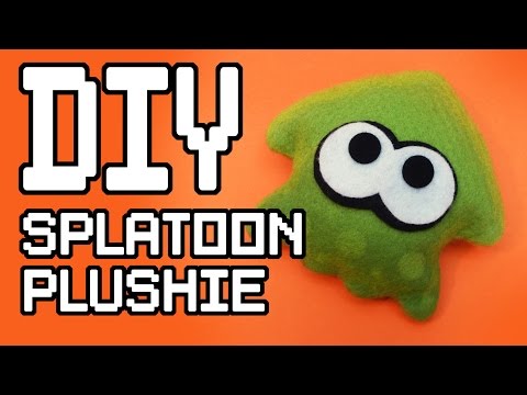 Splatoon Squid Plushie DIY Tutorial