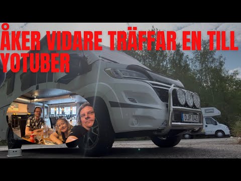 Åker vidare och träffar en till YouTuber😊