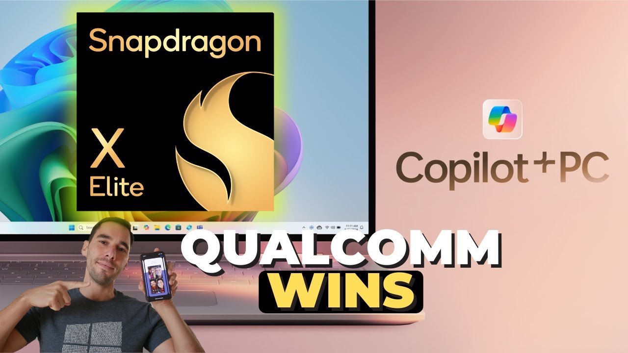 Qualcomm Outshines Intel, AMD with New Copilot+ PC