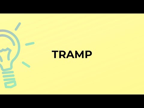 What is the meaning of the word TRAMP?