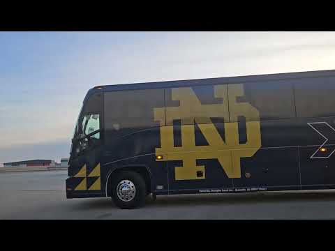 @apsteadham #notredamefootball leaving Atlanta Airport #college