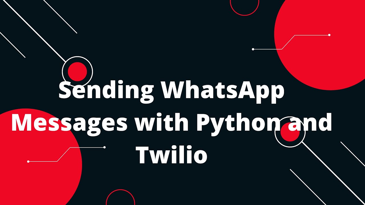 Python Flask Tutorial #33 🚀💬 Sending WhatsApp Messages with Python and Twilio! 📱🔥