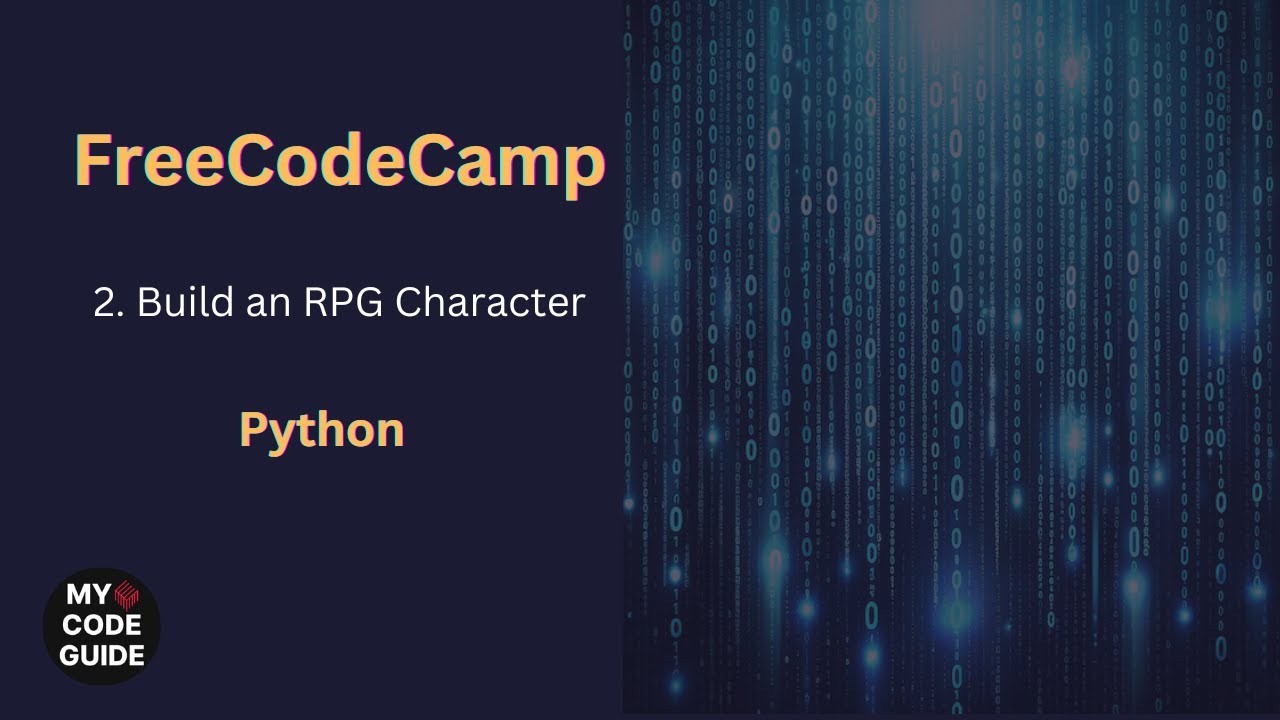 Build an RPG Character - FCC Python Course