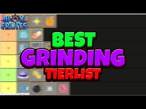All Devil Fruits Ranked for Grinding/Leveling [Tier List] - Blox Fruits (Update 14) [Roblox]
