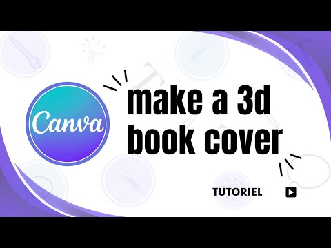 How to create a 3d book cover in canva