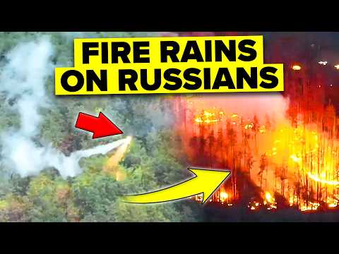 Ukraine’s THERMITE DRAGONS Rain MOLTEN METAL On Russian Troops