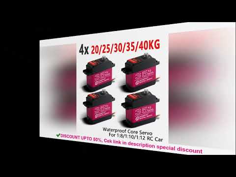 HOT 4X Waterproof Servo 20Kg 25Kg 30Kg 35Kg 40Kg High Speed servo Pro Metal Gear Digital Servo Baja