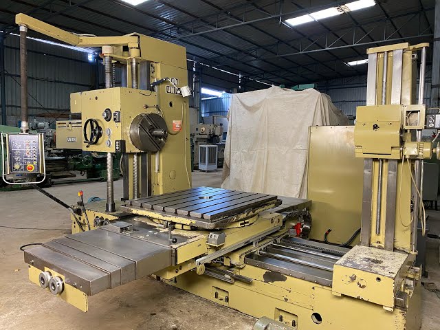 Horizontal Boring Machine - TOS W100 Horizontal Boring Machine Importer ...