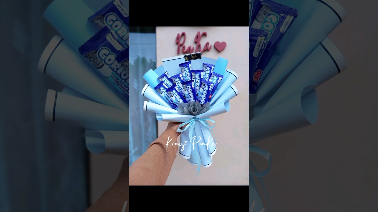 Bikin Buket Snack 5.000 #buketsnack #tutorialbuket