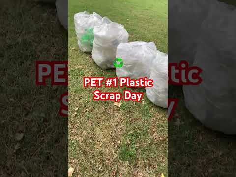 PET Scrap #1 #plastic #recycling