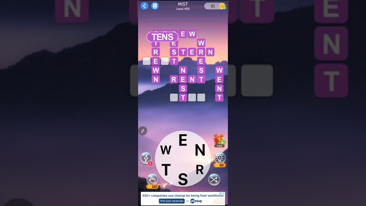 Crossword Quest Level 405 #crossword #wordcross #puzzle
