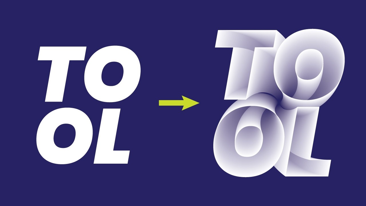 How to Create Stunning 3D Text Effect | Illustrator Trick