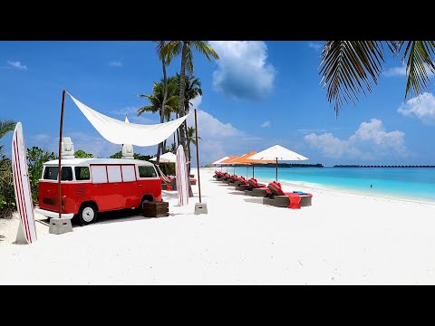 Seaside Finolhu Maldives: lively design hotel in the Maldives 🇲🇻