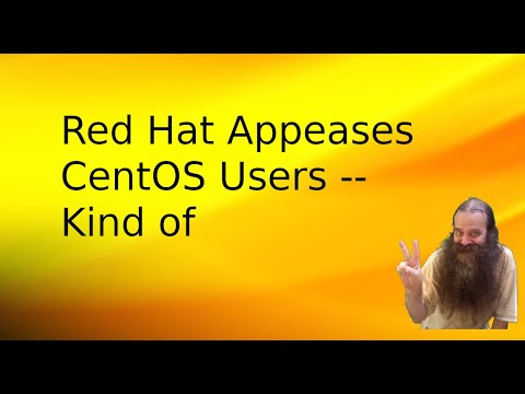 Red Hat Appeases CentOS Users -- Kind of