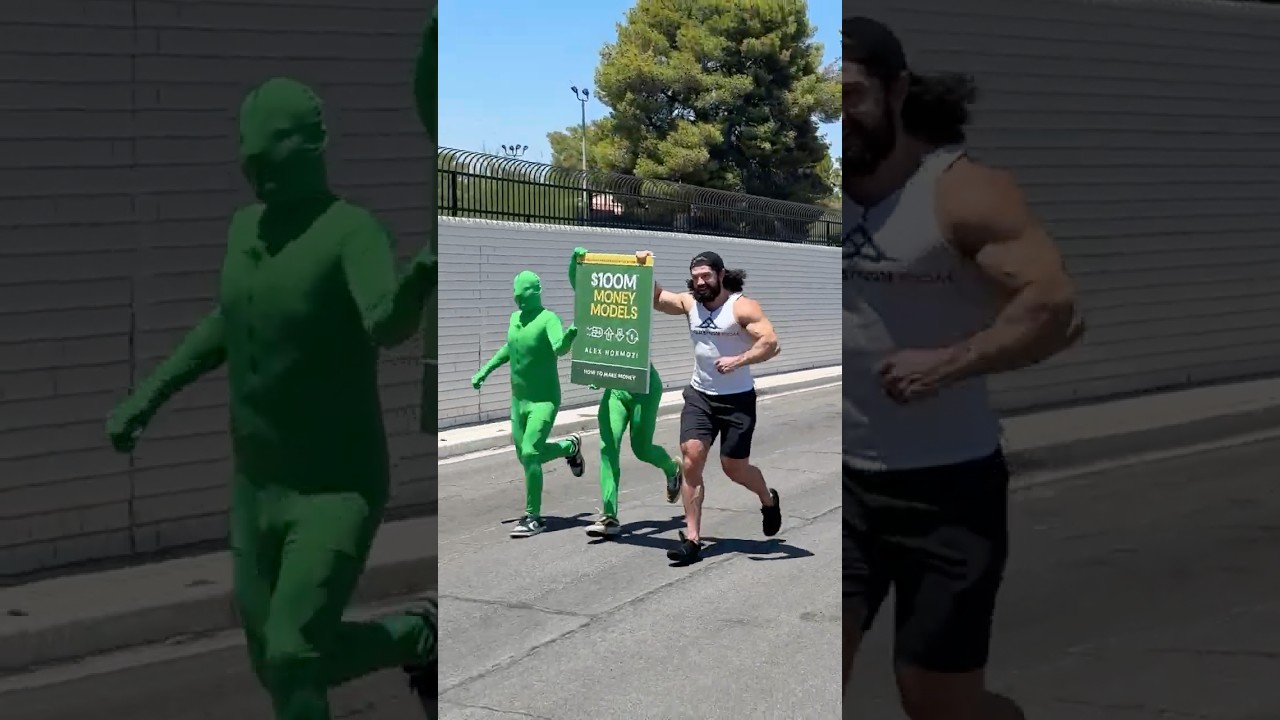 Running With Larger And Larger Versions Of My Book