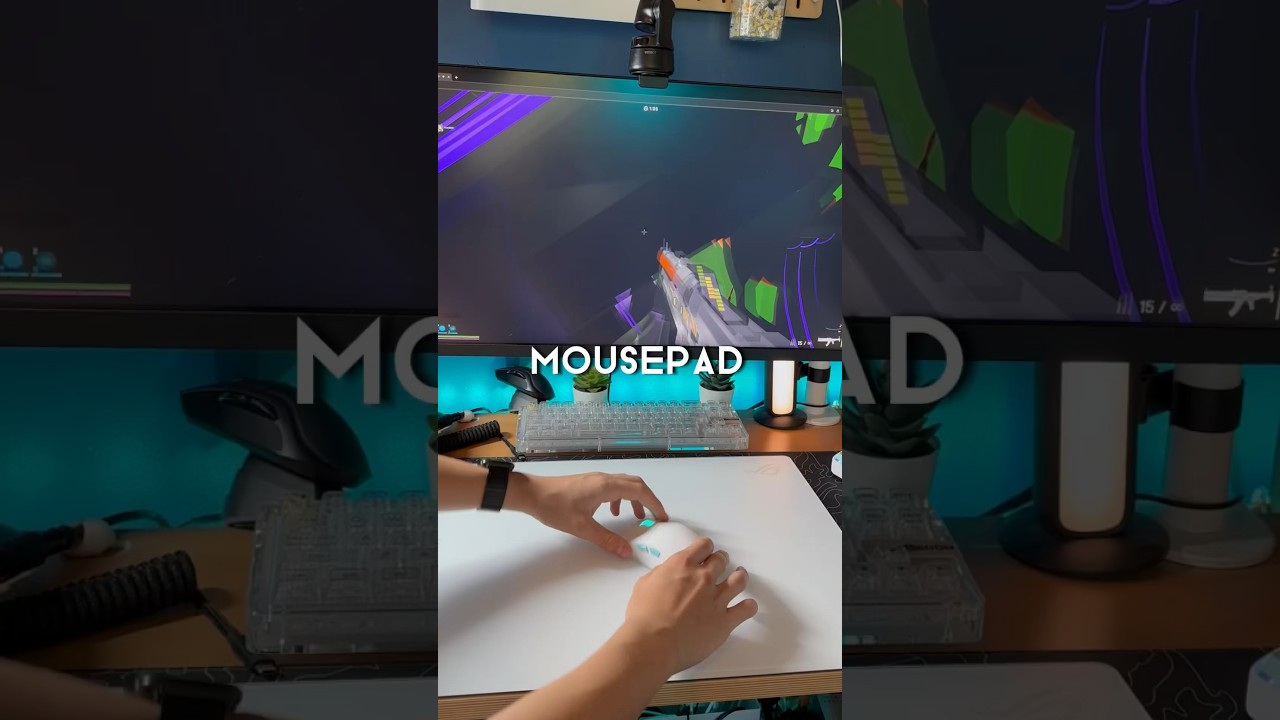 $120 mousepad #glassmousepad #gaming #mousepad #technology #unboxing #tech #expensive