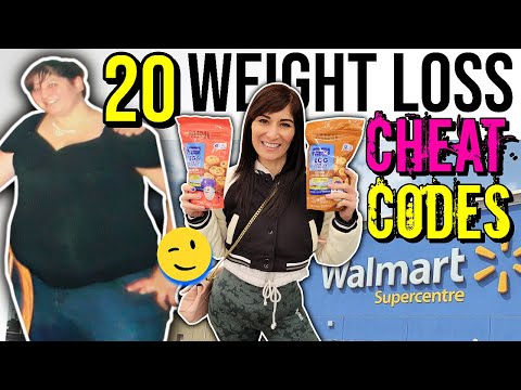 I Found 20 WEIGHT LOSS CHEAT CODES at Walmart (Simple Food Swaps I Used to Lose 130 pounds)