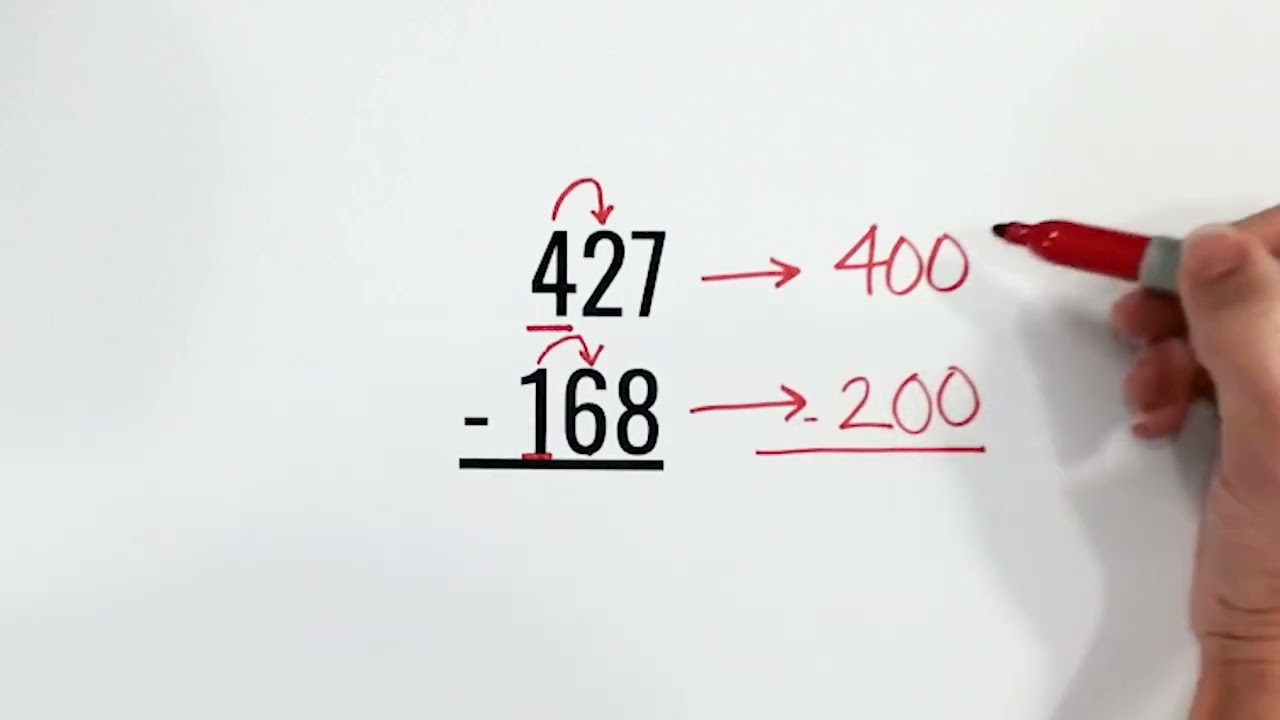 Subtraction: Estimating Differences Grade 3 - United 4 Math