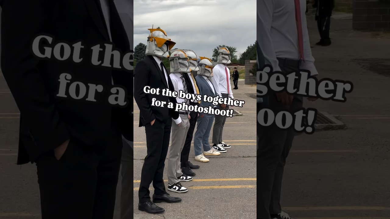 Security stopped us during our photoshoot! #starwars #clonewars