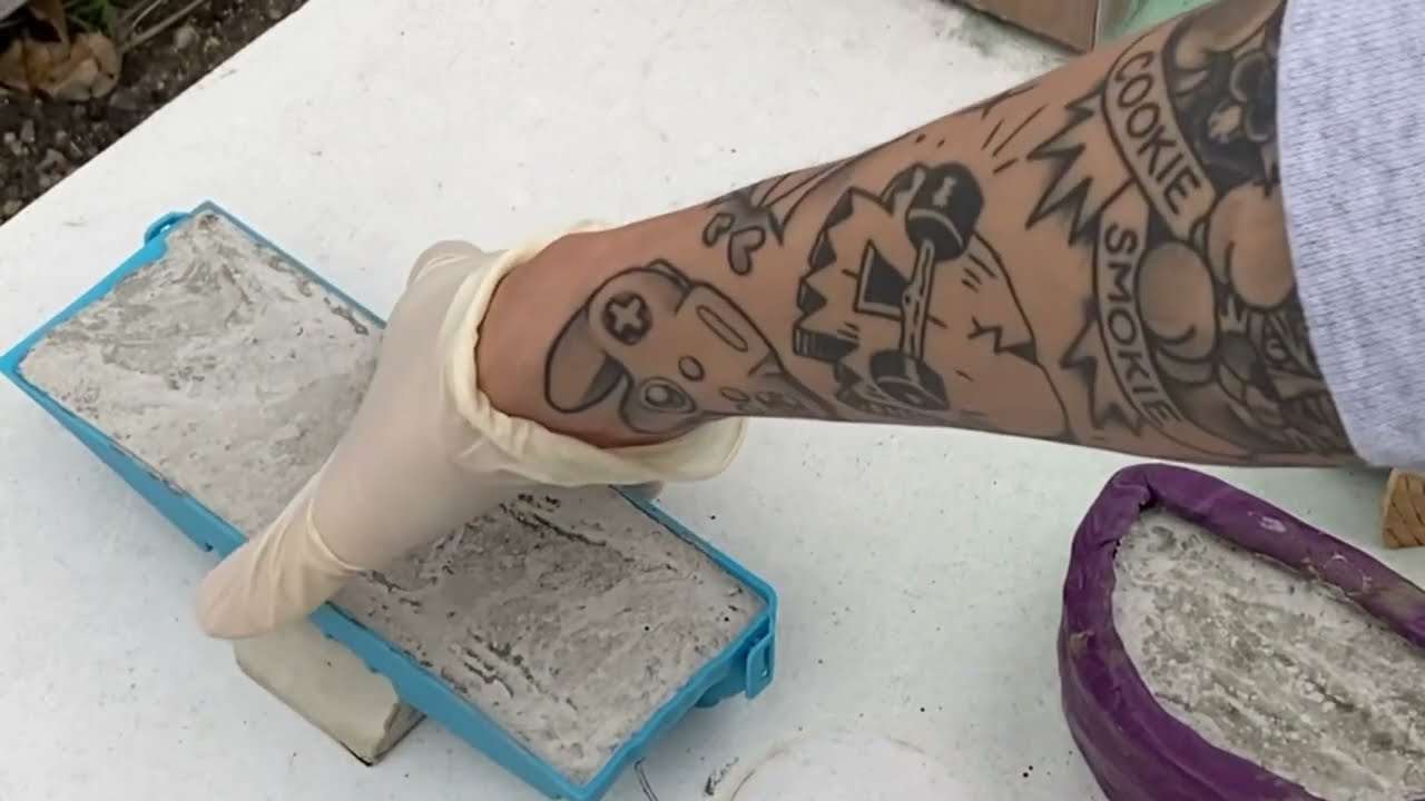 Tech Deck DIY Mold with Concrete