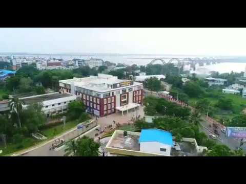 Rajamahendravaram New Corporation Building Aerial View - Rajahmundry Municipal Corporation Office