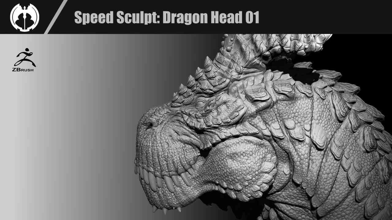 Speed Sculpt: Dragon Head 01