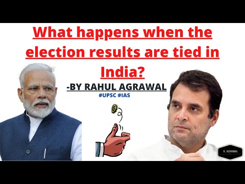DO YOU KNOW ????? What happens when the election results are tied in India???? | Rahul Agrawal