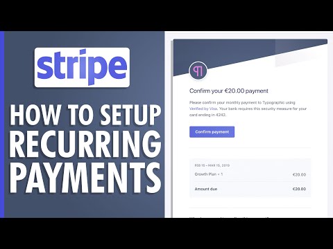 How To Setup Recurring Payments From Stripe | Easy!