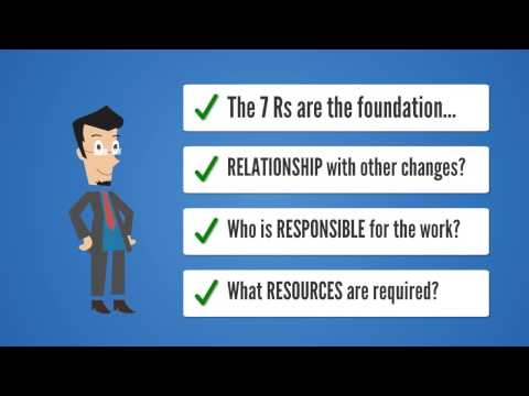 ITIL Service Transition - 7 Rs of Change Management