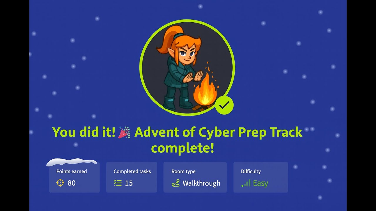 DAY 0 | Advent of Cyber 2025 Prep Track Walkthrough | TryHackMe