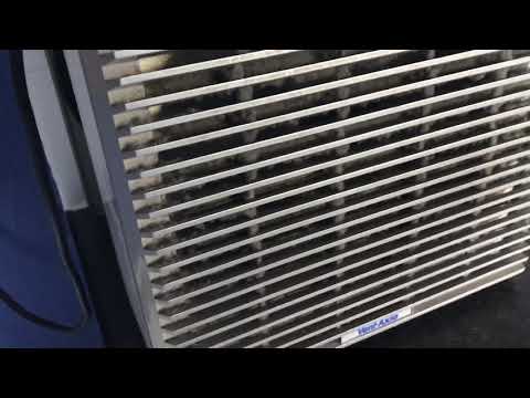 Vent-Axia T-Series TX9WW Window Extractor Fan in my blue kitchen.