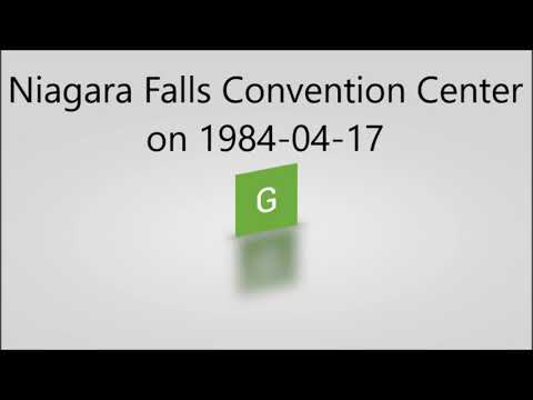 Niagara Falls Convention Center on 1984 04 17