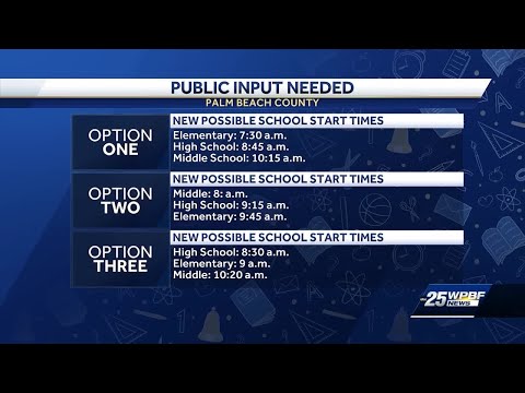 Florida school district to change start times in 2026 due to state law