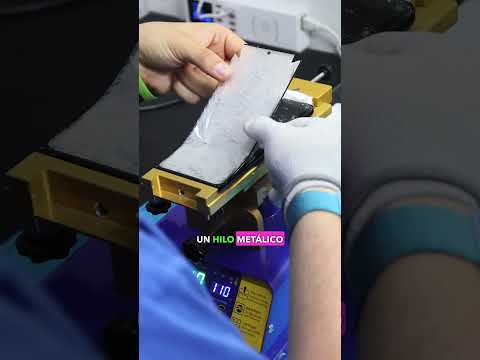No necesitas cambiar la pantalla completa, si solo puedes cambiar el cristal #samsung #reparacion