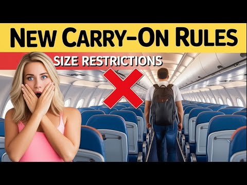Will Your Carry-On Be REJECTED in 2025? New Airline Size Limits Explained