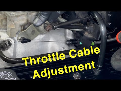Replacing and adjusting the TV cable on an OBS Chevy 1500