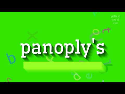 PANOPLY'S - HOW TO PRONOUNCE IT?