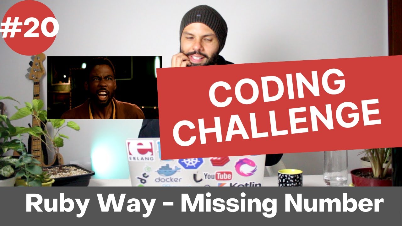 Day 20 of 30 - Ruby Coding Challenge - Missing Number Final Version \o/