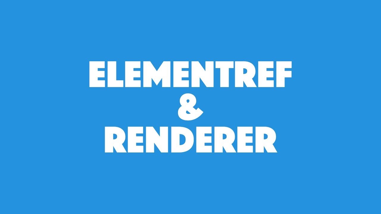 Safely Modifying Elements with ElementRef & Renderer in Ionic
