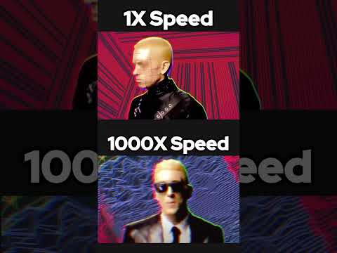 Rap God 1X Speed Vs 1000X Speed! #eminem