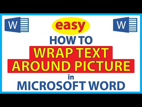 How To Wrap Text Around A Picture In Microsoft Word | 365 | *2024